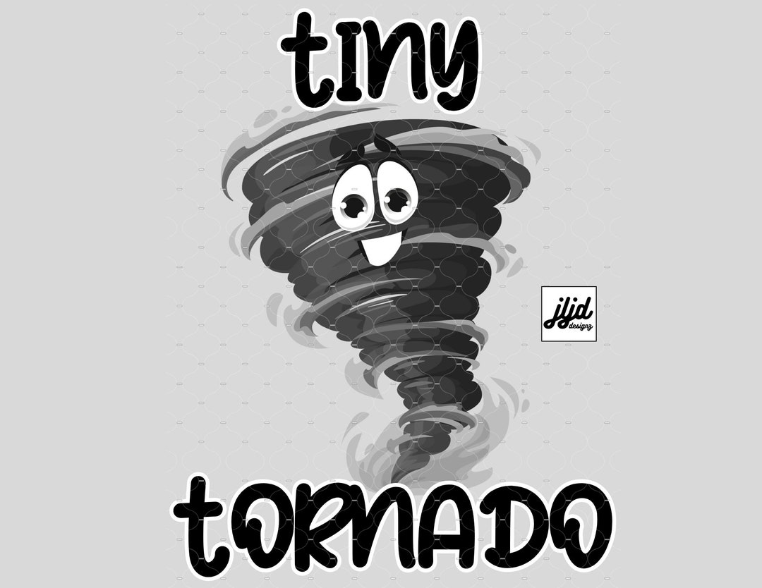 Kids Sublimation or DTF Ready to Press Transfer Print Tiny Tornado Vinyl Design Watercolor - Etsy