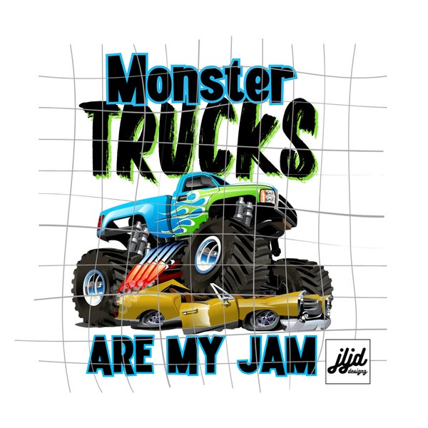 Monster Jam Transfer - Etsy
