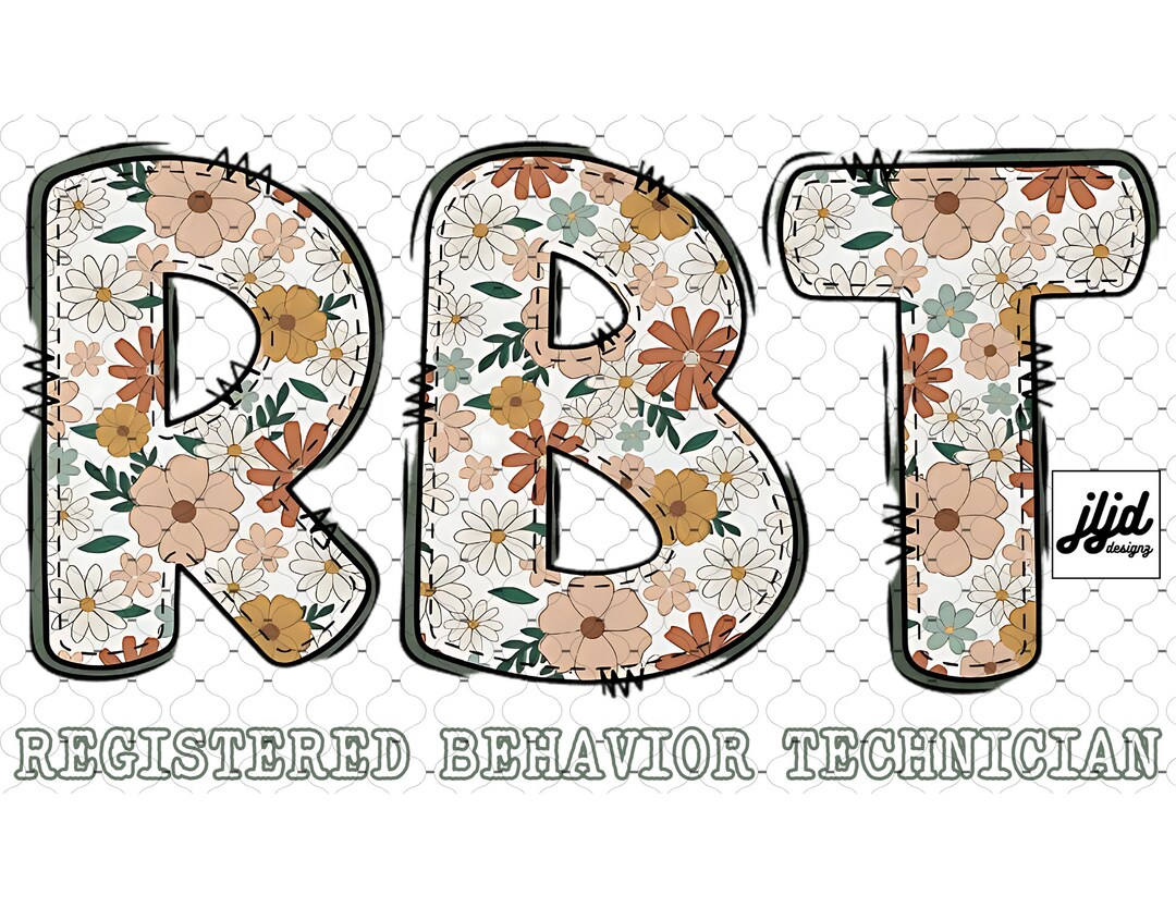 Registered Behavior Technician Sublimation or DTF Ready to Press ...