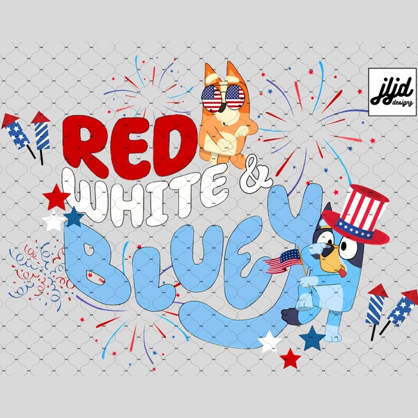 Bluey Heat Transfer Vinyl - Etsy