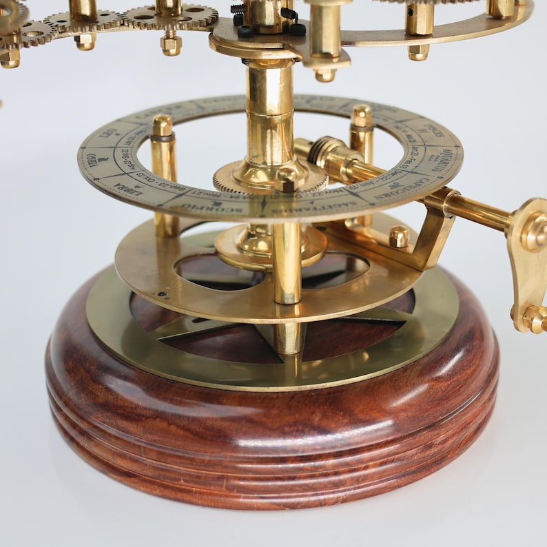 Solar System Model 17" Fully Functional Tellurion Celestial Gift for ...