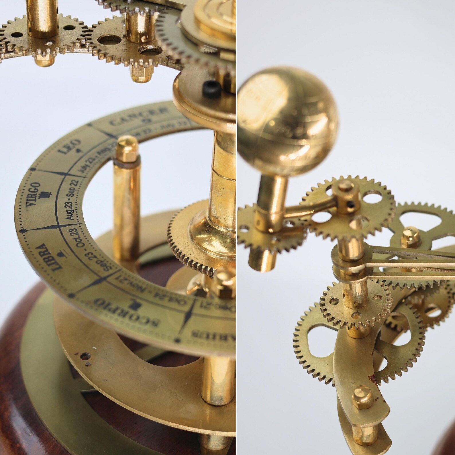 Solar System Model 17" Fully Functional Tellurion Celestial Gift for ...