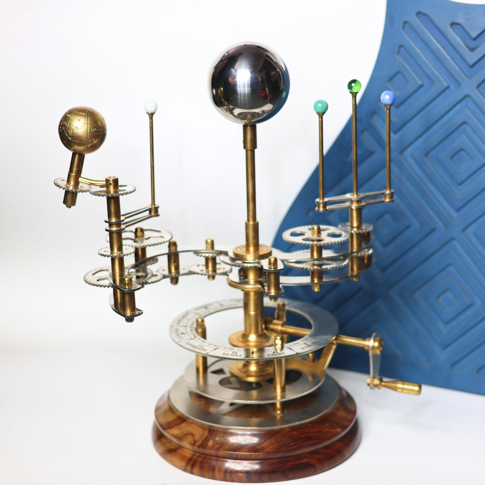 Solar System Model 17" Fully Functional Tellurion Celestial Gift for ...