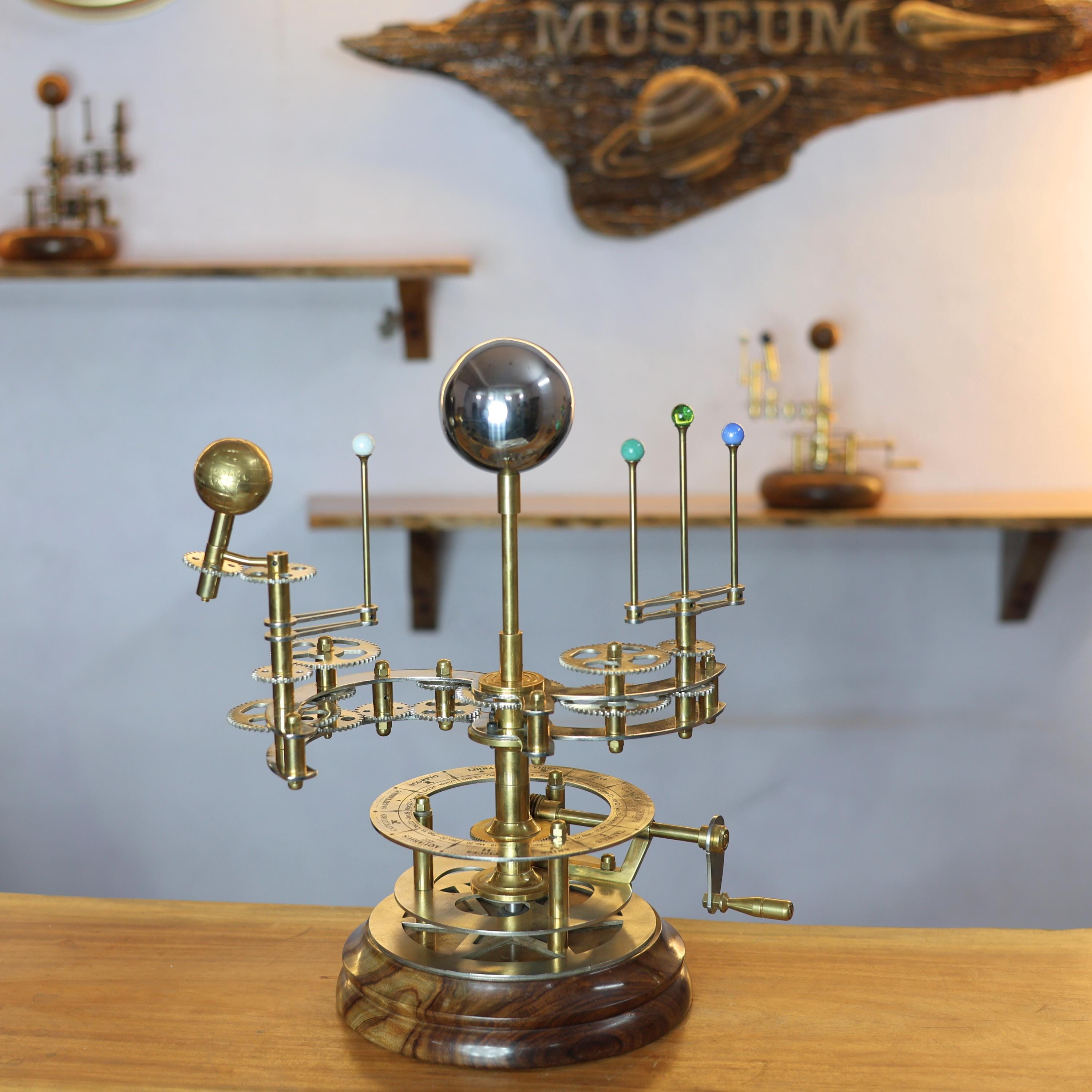 Solar System Model 17" Fully Functional Tellurion Celestial Gift for ...