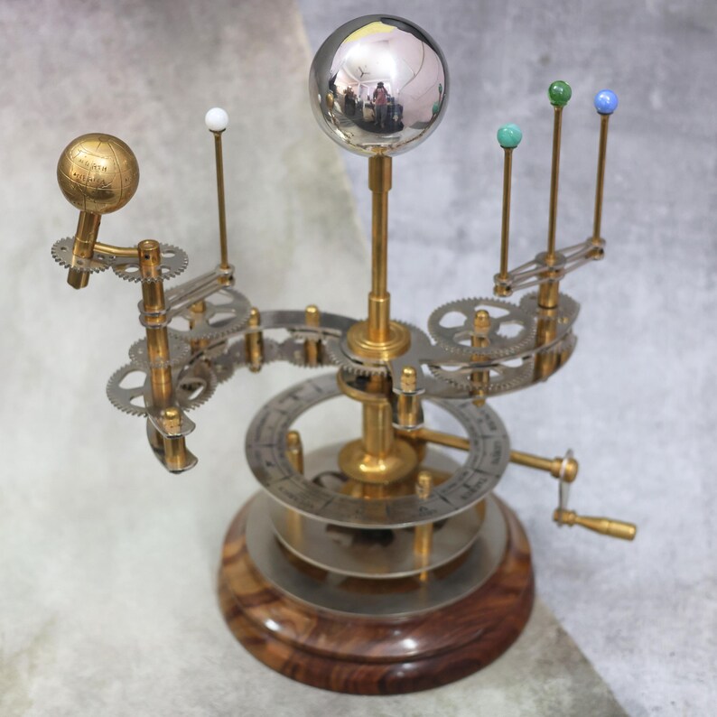Solar System Model 17" Fully Functional Tellurion Celestial Gift for ...