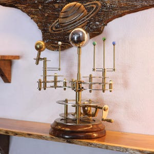 Solar System Model 17" Fully Functional Tellurion Celestial Gift for ...