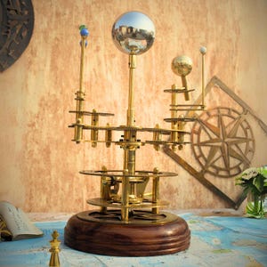 Solar System Model Fully Functional Tellurion Celestial Gift for Astro ...