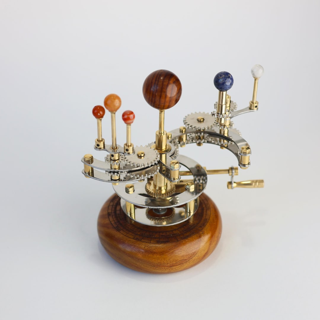 Orrery Luxury Home Décor Solar System 8" Mini Version, Gift for Husband ...
