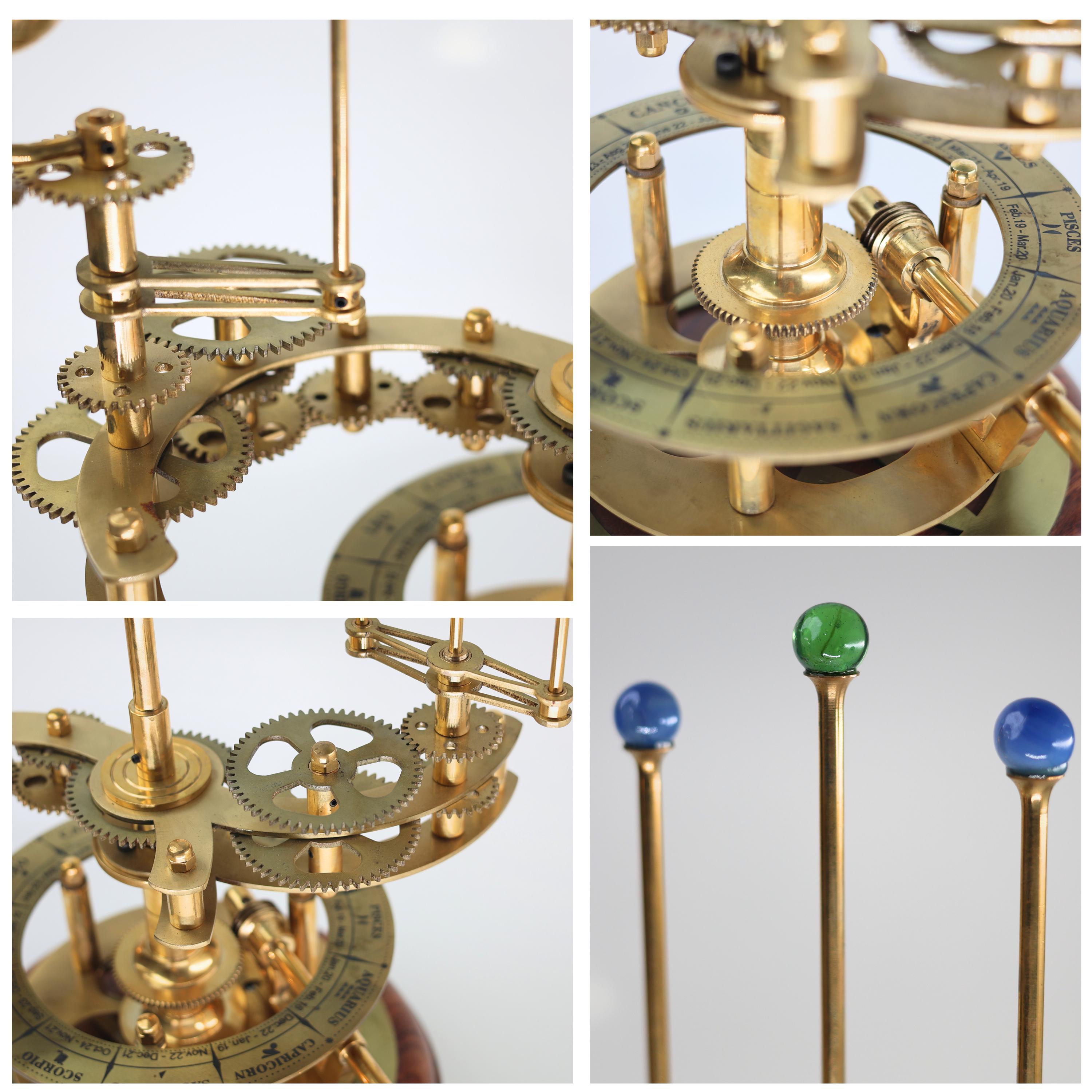 Solar System Model 17" Fully Functional Tellurion Celestial Gift for ...