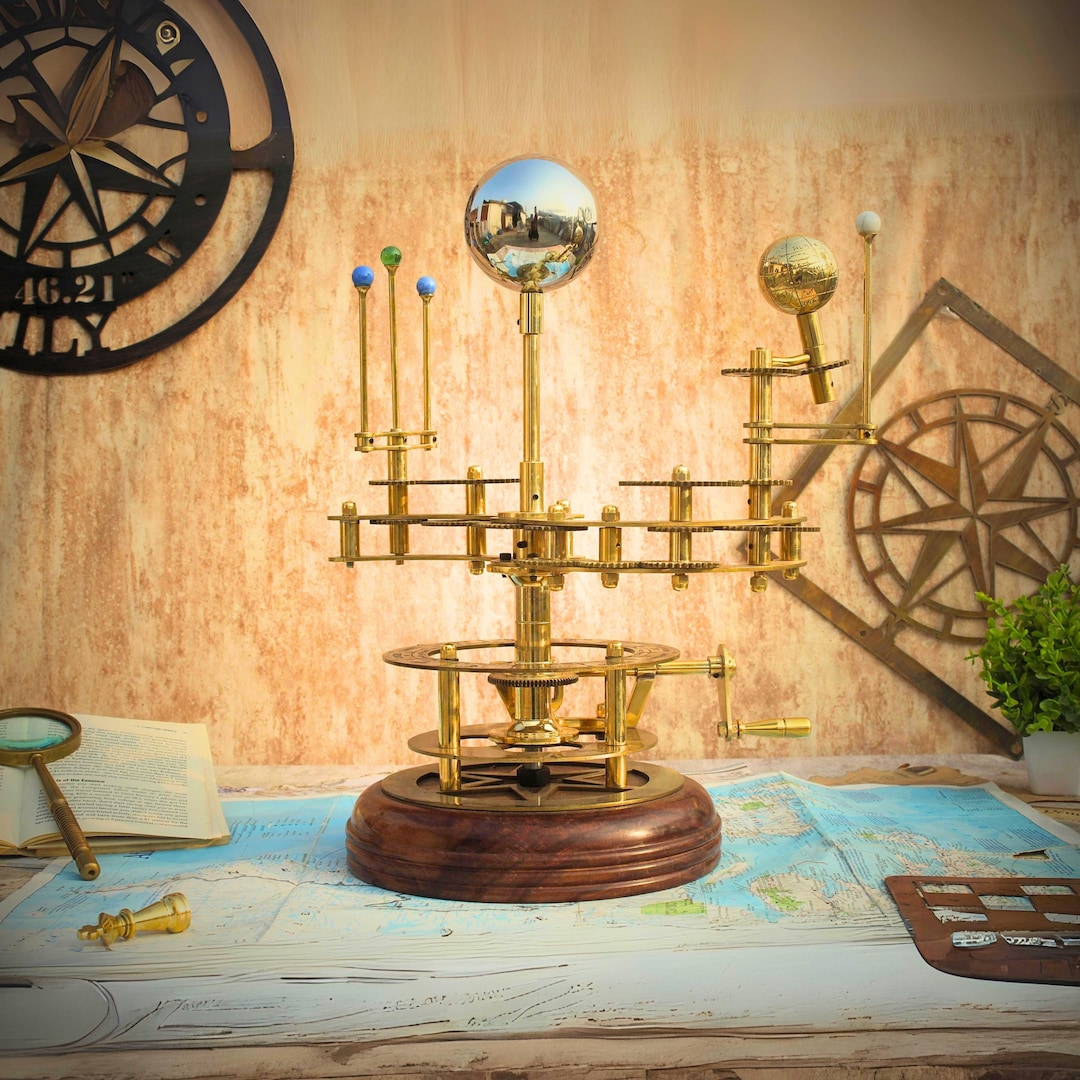 Solar System Model Fully Functional Tellurion Celestial Gift for Astro ...