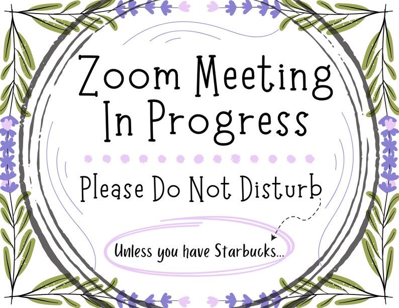 Office Sign for Wall, Zoom Office Sign, Office Sign Custom, Office Sign ...