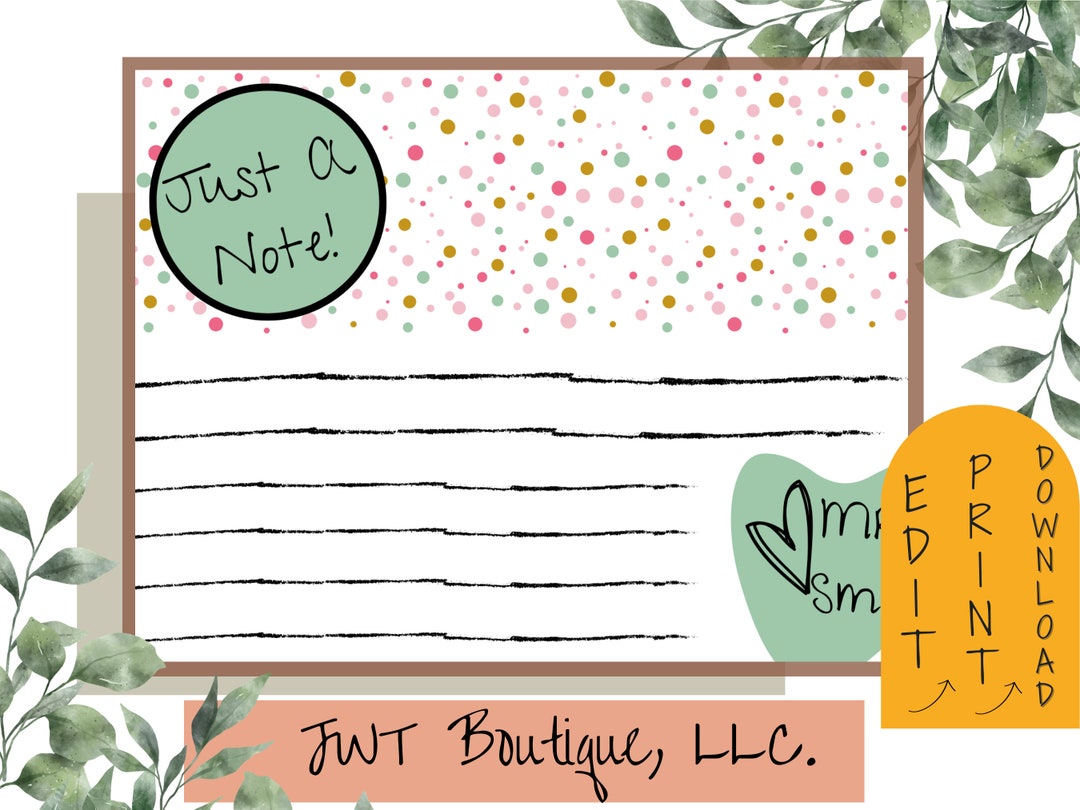 Teacher Note Cards, Teacher Positive Affirmation Cards, Back to School ...