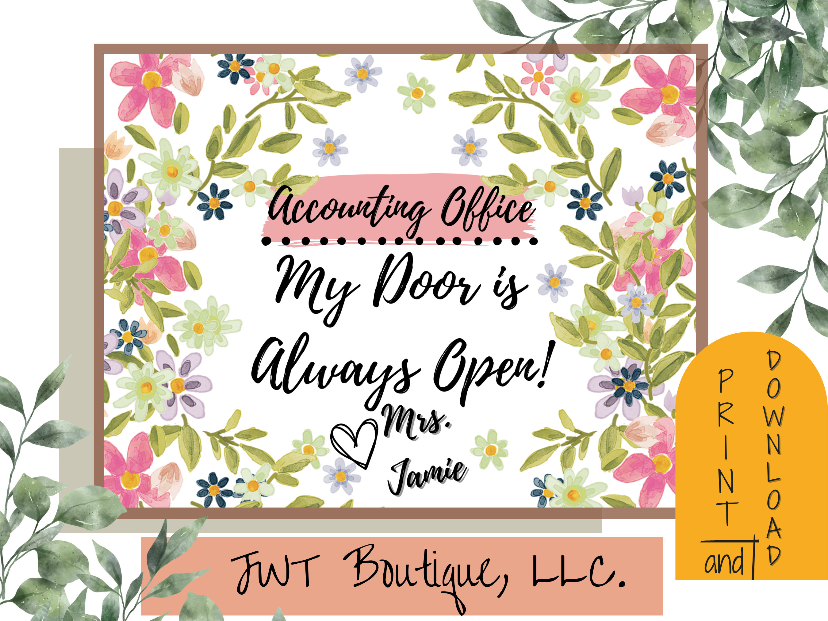 Office Signs for Wall, Office Sign, School Office Sign Custom, Office ...
