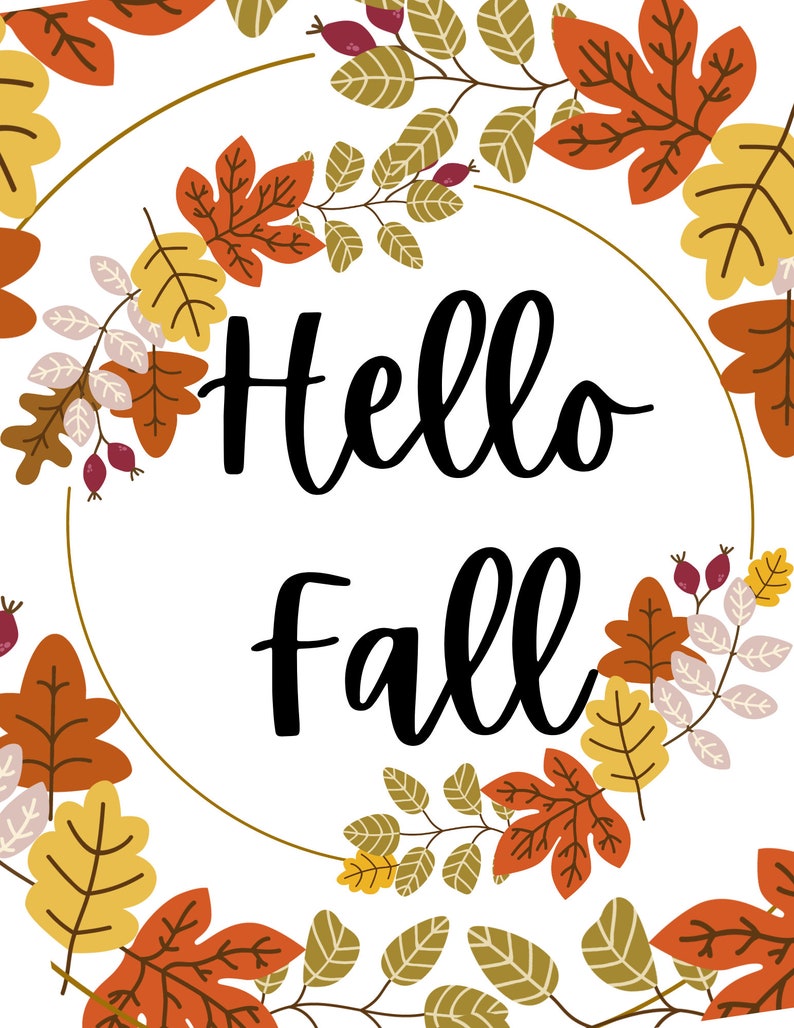 Boho Fall Classroom Posters, Office Signs for Fall, Classroom Signs ...