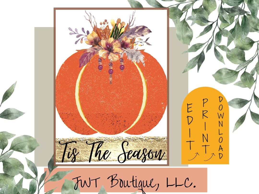 Fall Classroom Poster, Office Sign for Fall, Gifts for Teachers, Gifts ...