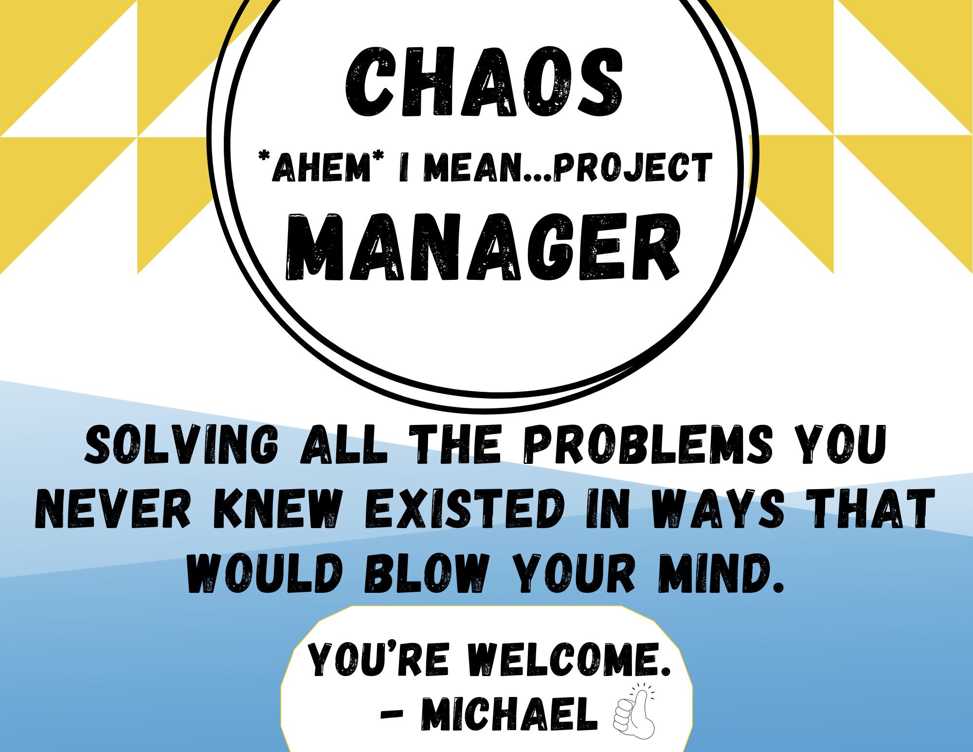 Printable Office Manager Signs, Funny Office Signs, Printable Signs for ...