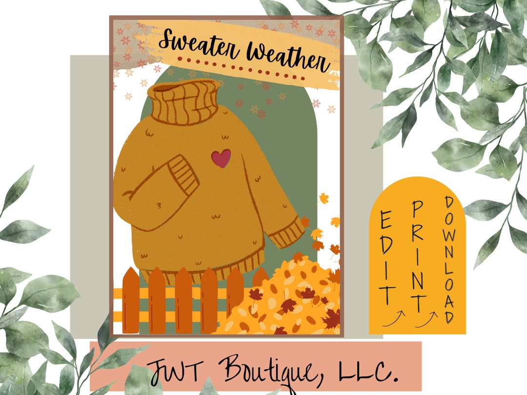 Fall Boho Classroom Posters, Office Sign for Fall, Classroom Sign ...