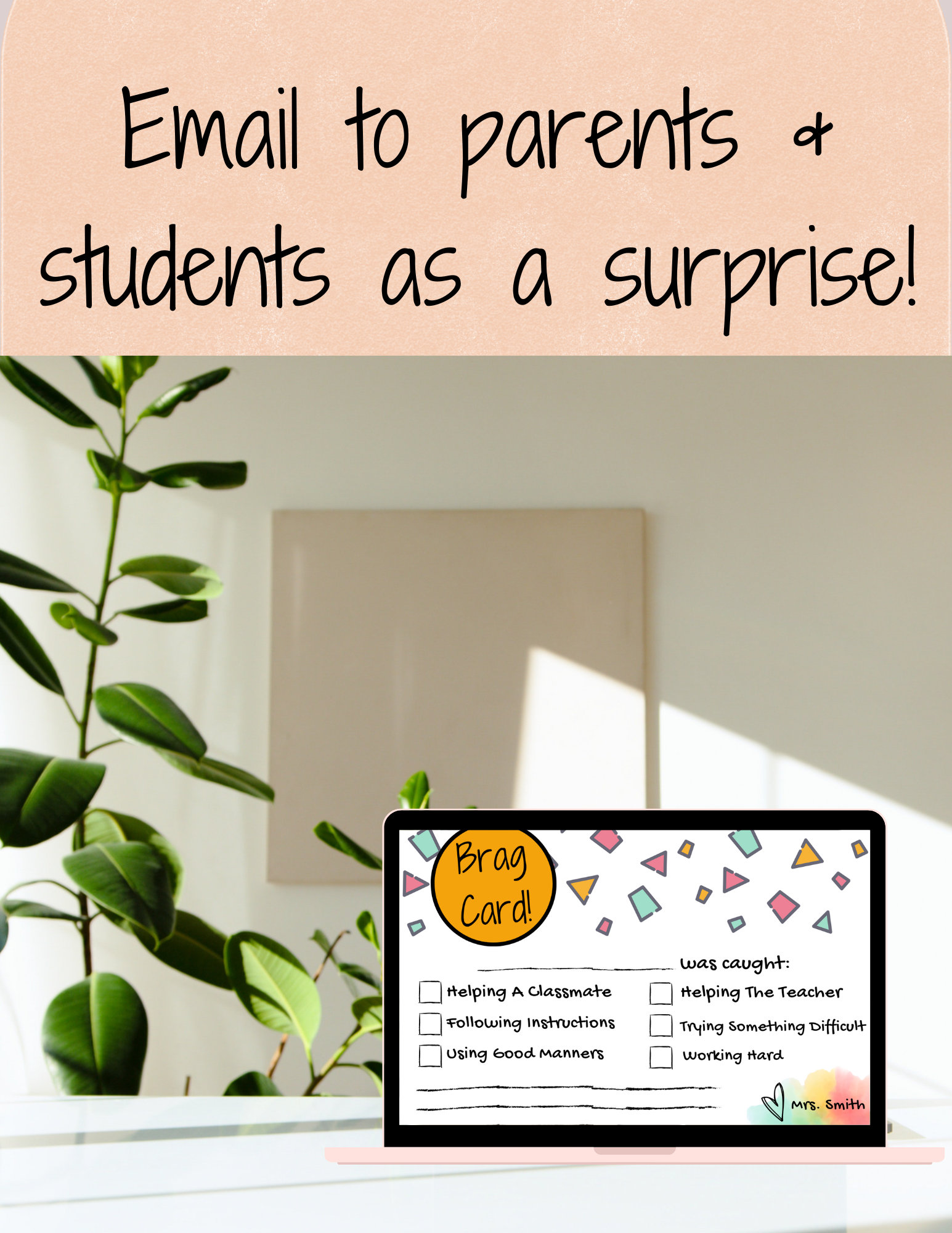 Brag Card, Teacher Note Cards, Teacher Positive Affirmation Cards, Back ...