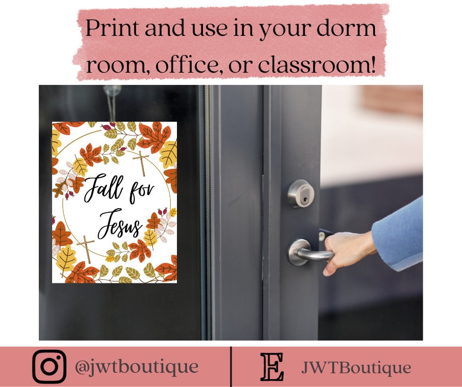 Fall Boho Classroom Posters, Office Signs for Fall, Classroom Sign ...