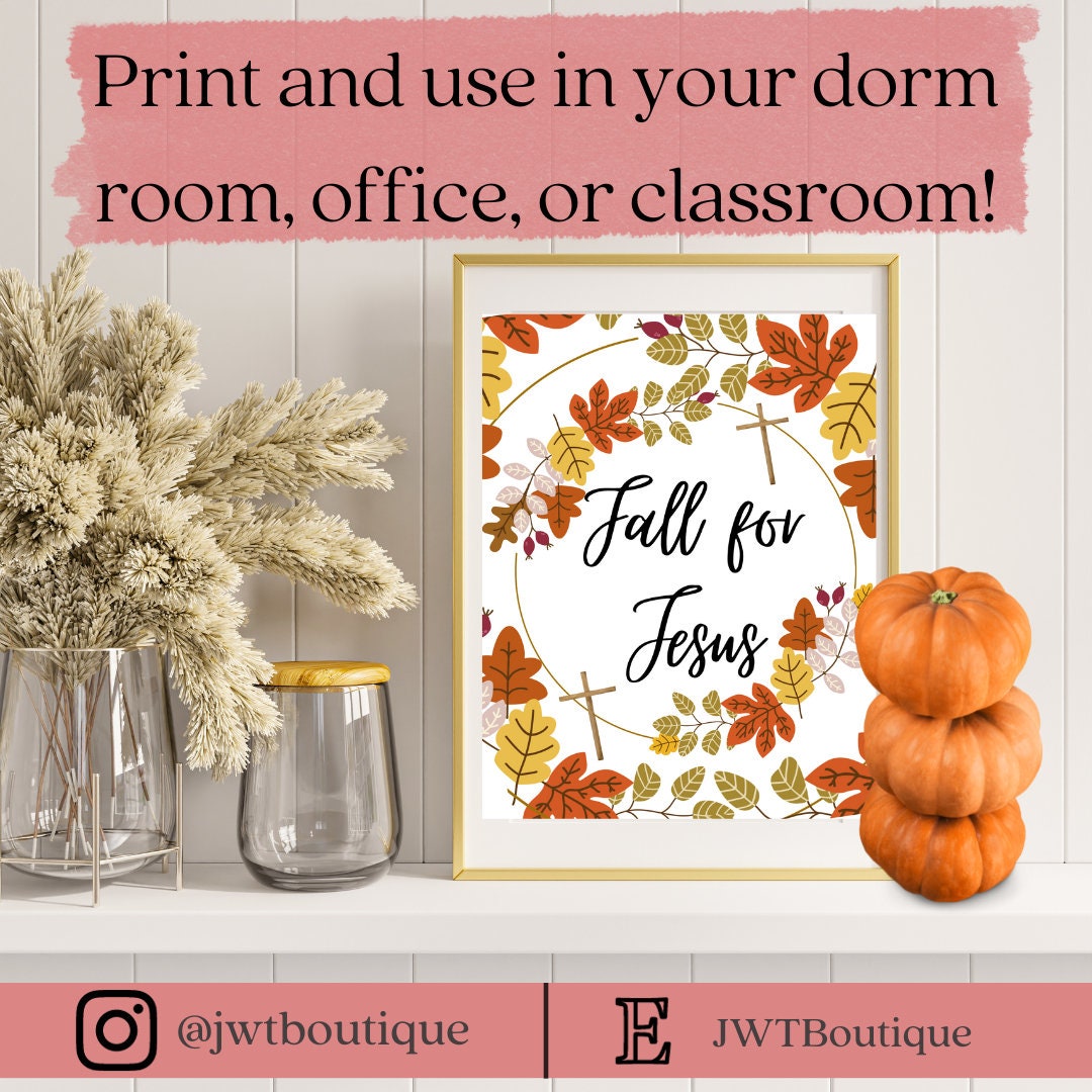 Fall Boho Classroom Posters, Office Signs for Fall, Classroom Sign ...