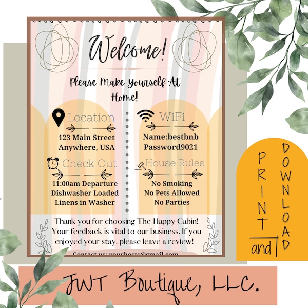 Vrbo Yard Vacation Rental Sign - Etsy