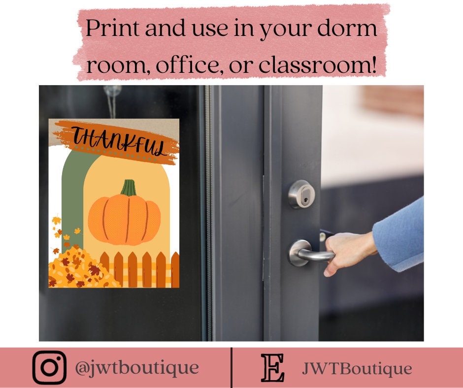 Fall Boho Classroom Posters, Gifts for Teachers, Classroom Signs, Gifts ...