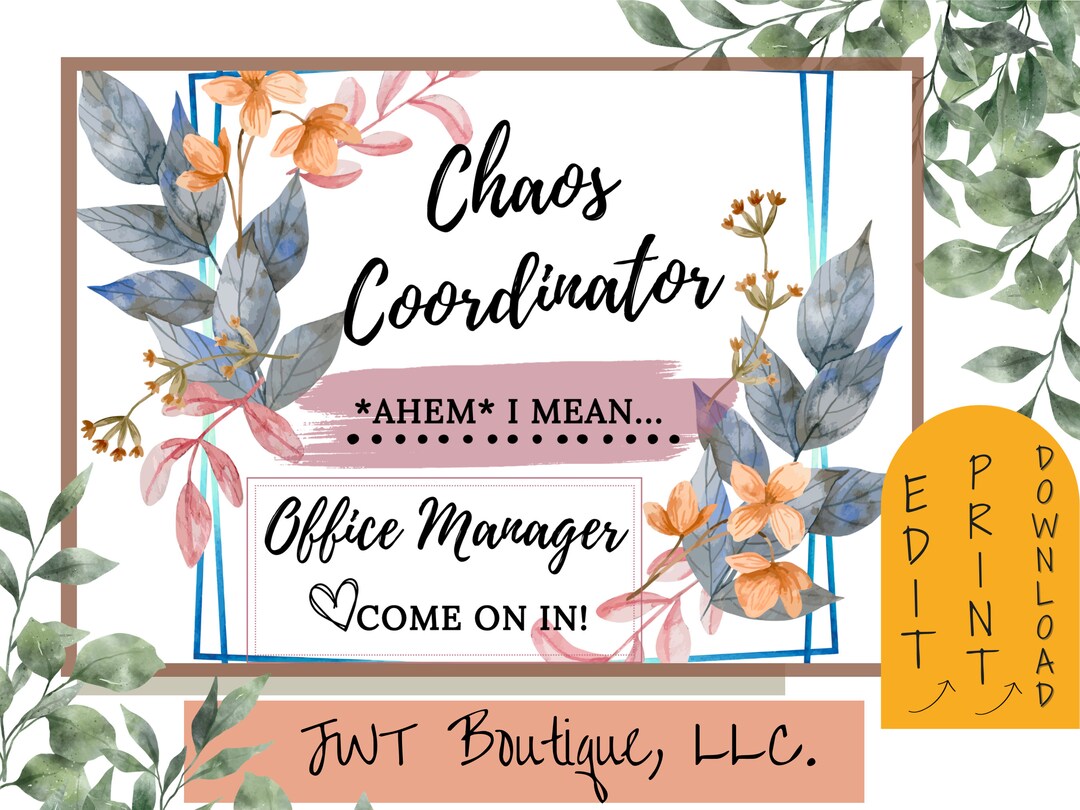 Office Sign for Wall, Office Sign, Office Sign Custom, Office Sign for ...