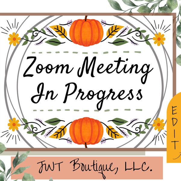 Printable Zoom Door Sign Funny - Etsy