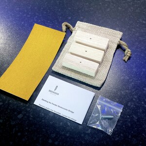 Fender Strat Wood Trem Block Bridge Hardtail X 3 - Etsy