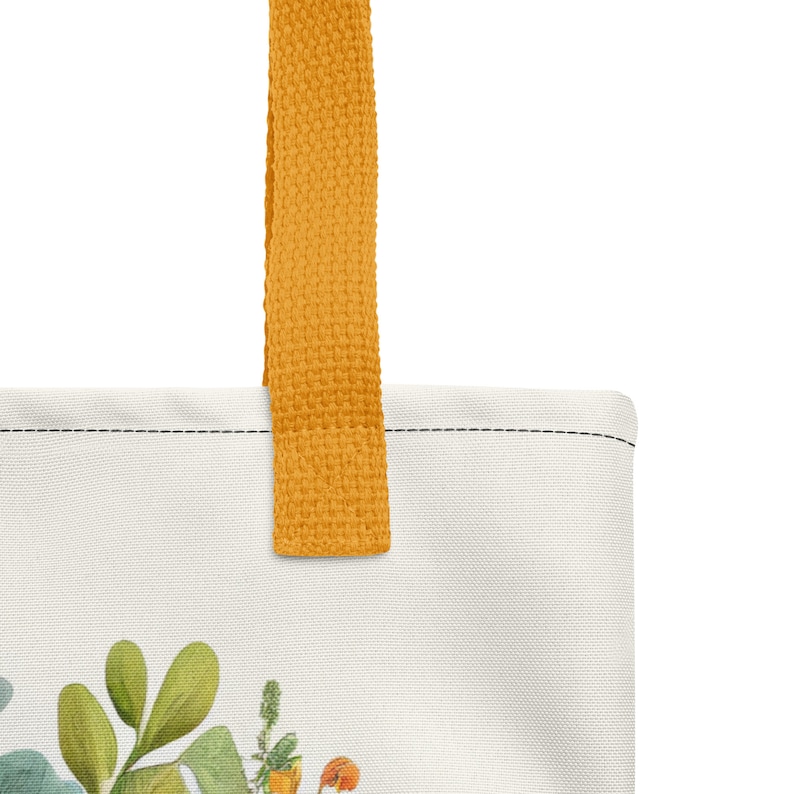 Letter H Tote Bag Botanical Plant Letters Beach Bag Purse for Shopping ...