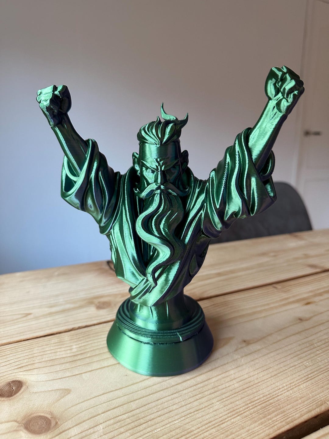 Thunderdome the Wizard Bust – Hardcore Gabber Icon - Etsy