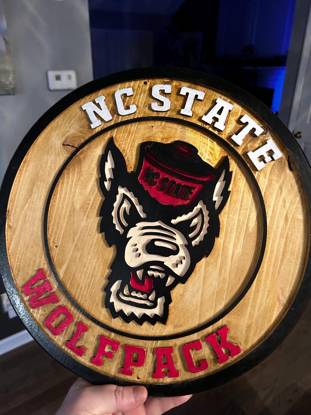 Wolfpack Bar Sign - Etsy