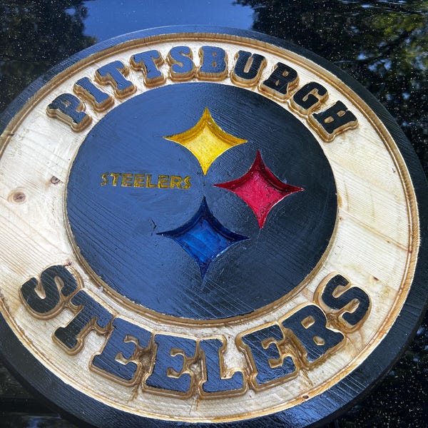 Pittsburgh Steelers Sign - Etsy