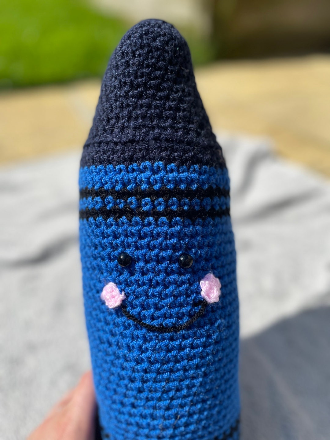 Blue Crayola Crayon Soft Toy - Etsy