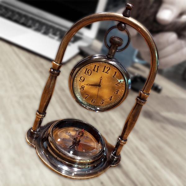 Antique Clock - Etsy