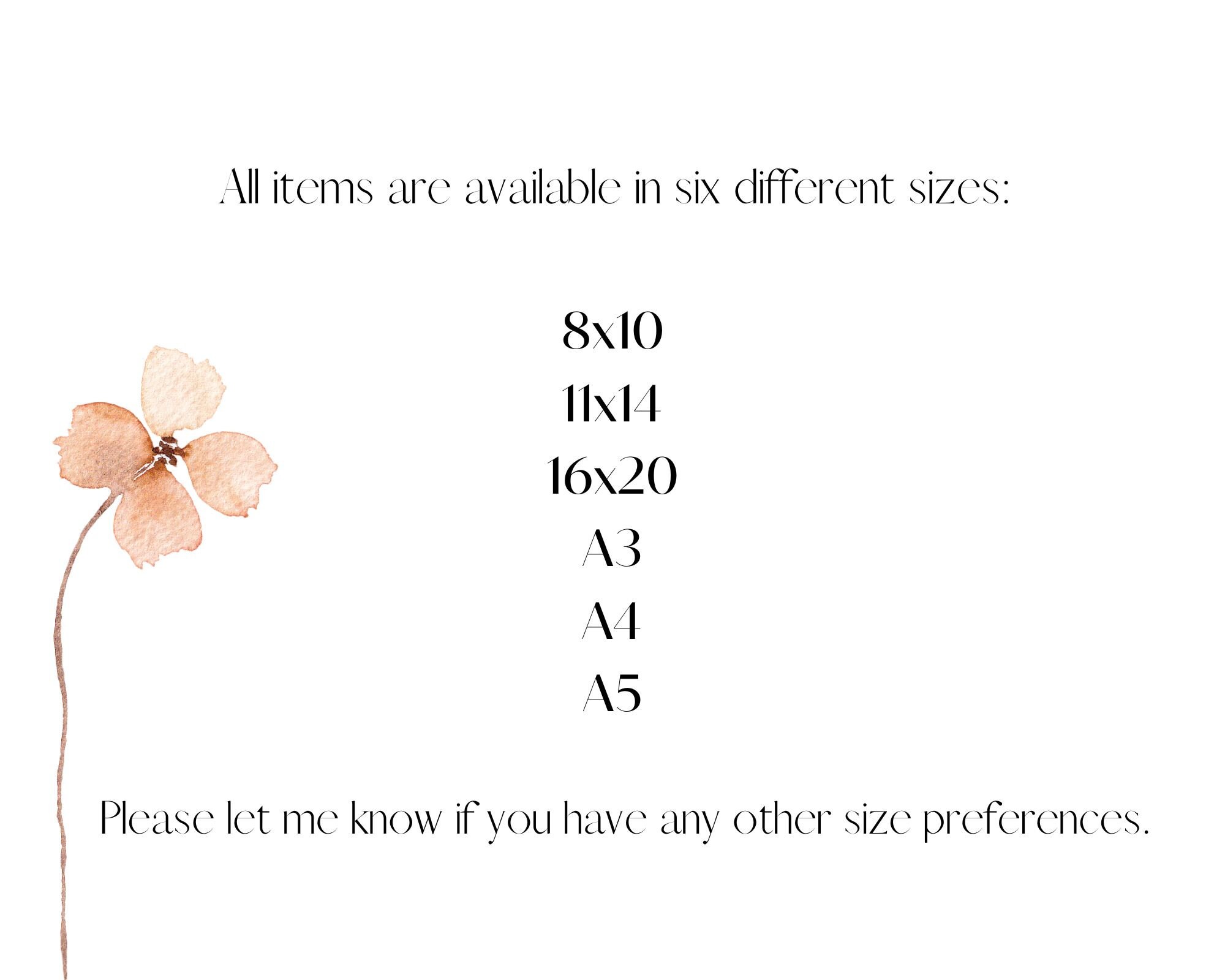 Educational Set of 3, Girly Room Decor, Wildflowers Wall Art, Number ...