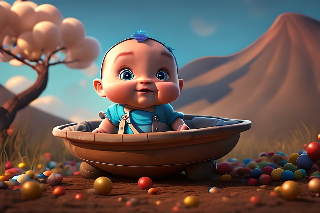 Cute Baby Animations - Etsy