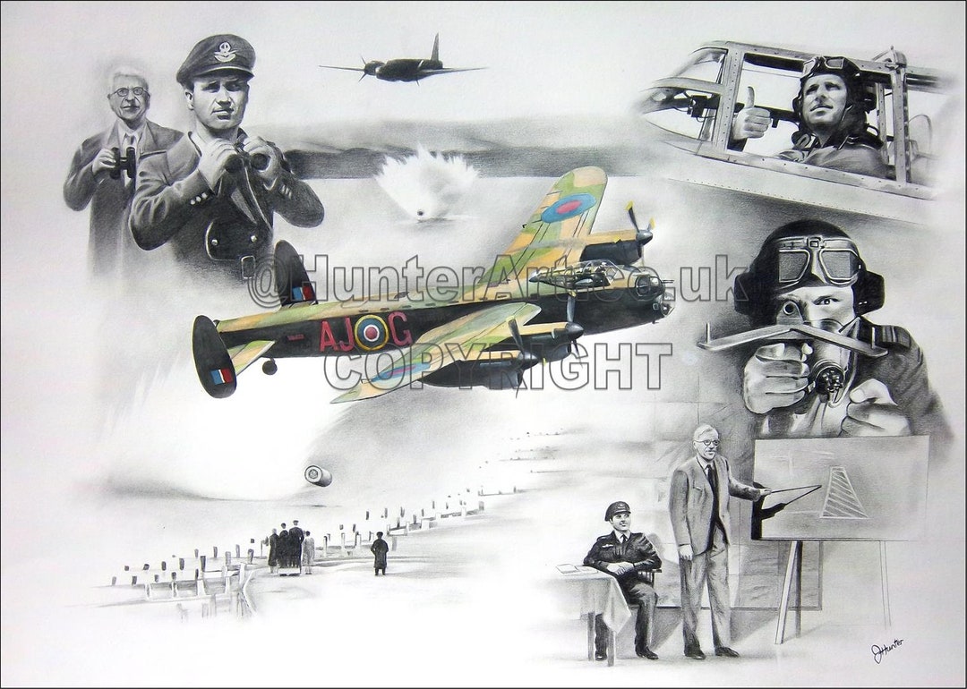 Apres Moi avro Lancaster 617 Squadron Limited Edition Signed Print ...