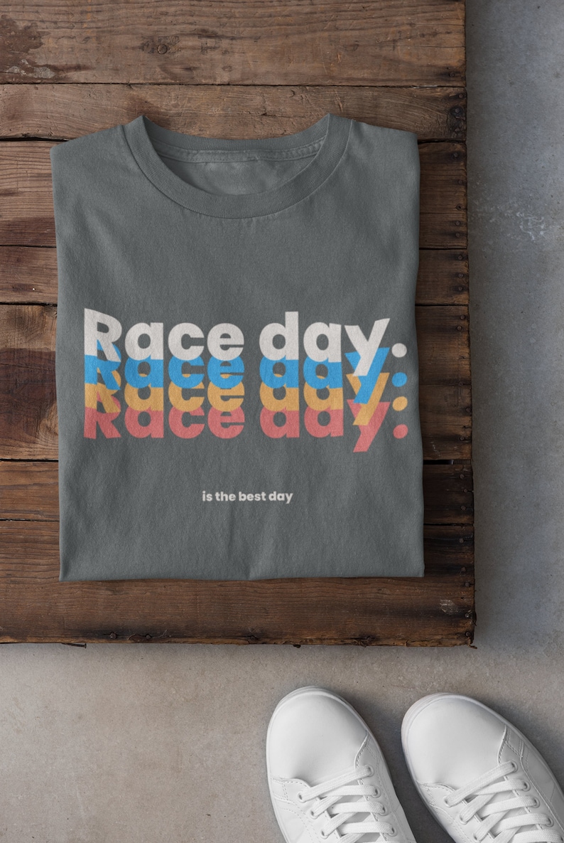 Race Day Graphic Tee: Colourful Motorsport Formula Shirt - Etsy
