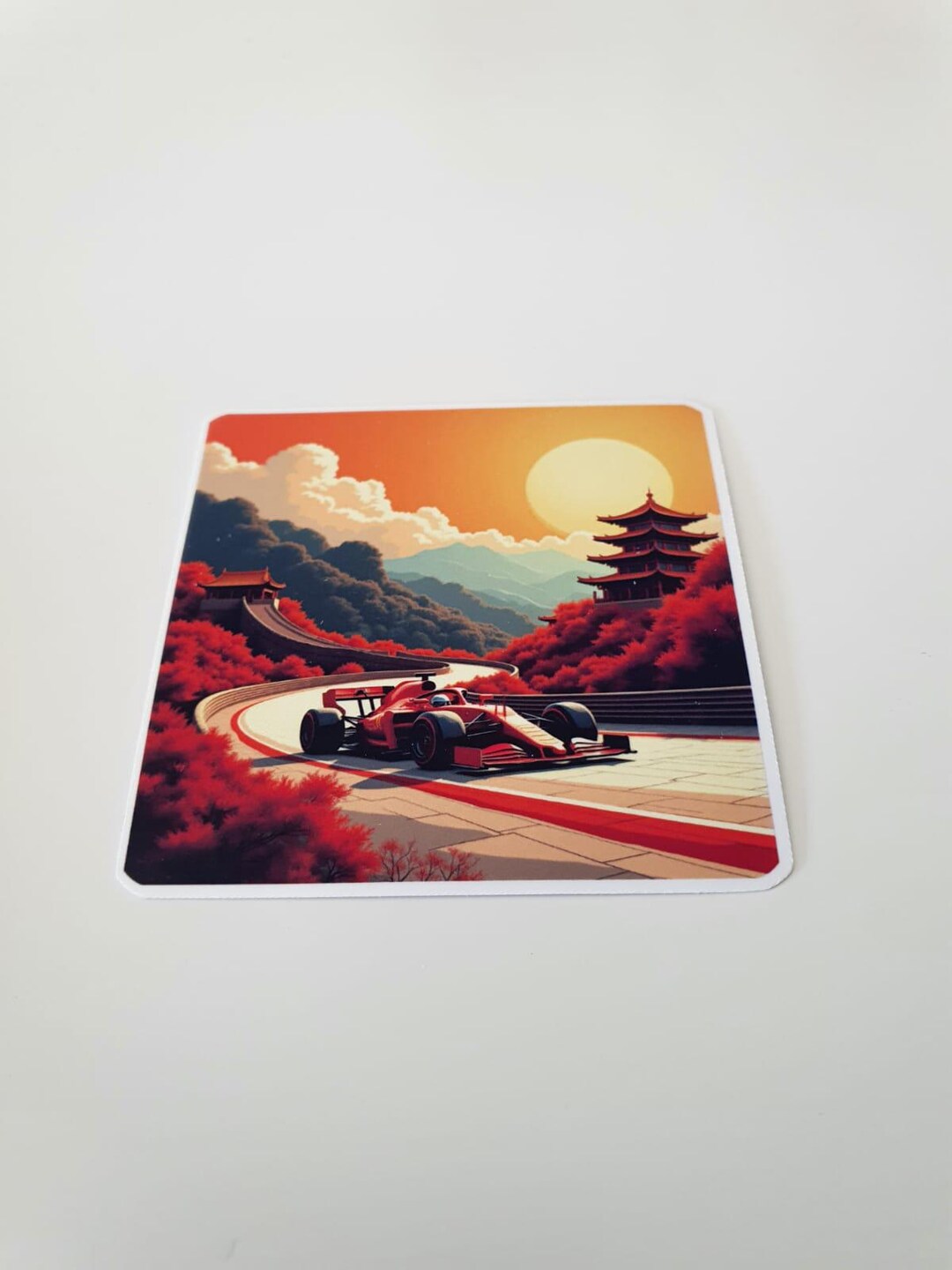 Formula 1 Stickers – F1 Race Track Art Prints – Motorsport Vinyl Glossy ...