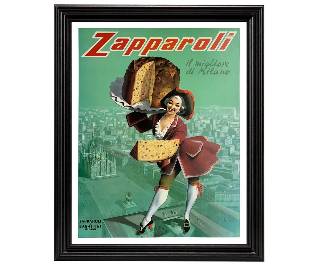Zapparoli. Ready to Frame 18x24" Reproduction From a Vintage Poster ...