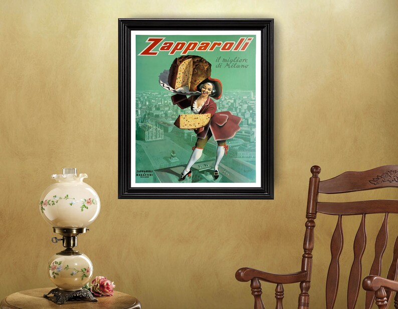Zapparoli. Ready to Frame 18x24" Reproduction From a Vintage Poster ...