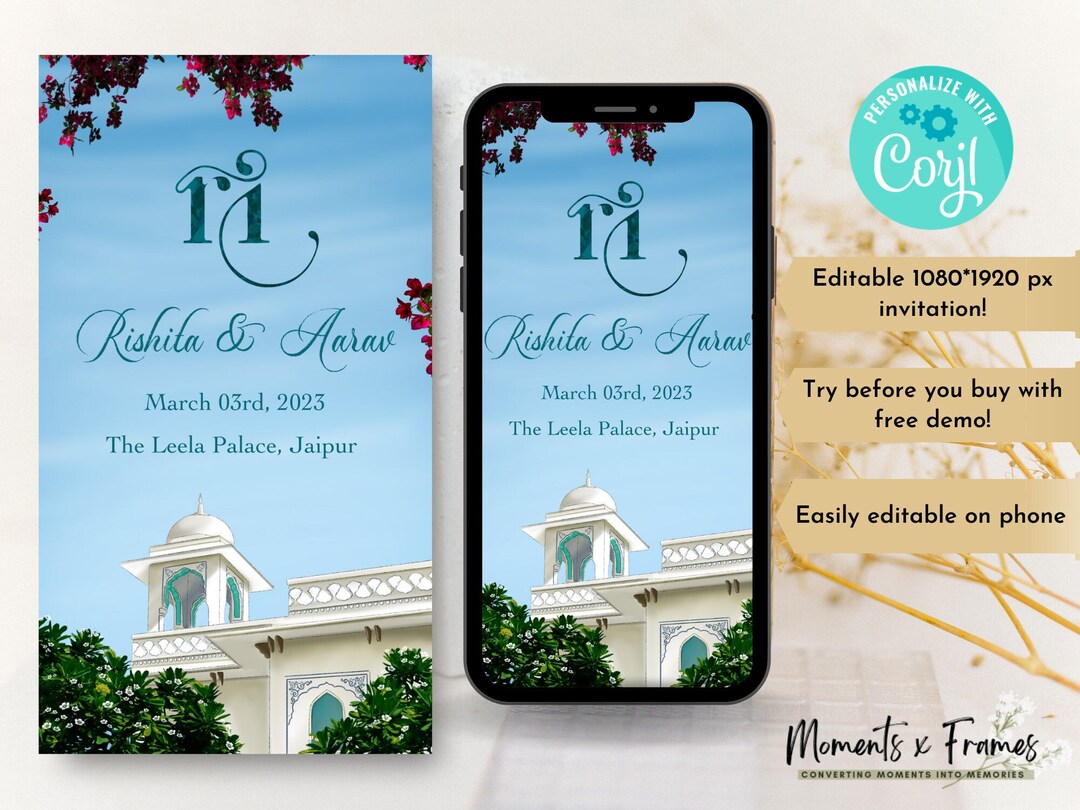 Electronic Wedding Cards for Indian Wedding Invitations for Hindu ...