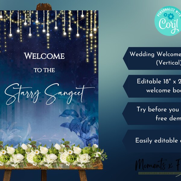 Sangeet Welcome Board - Etsy