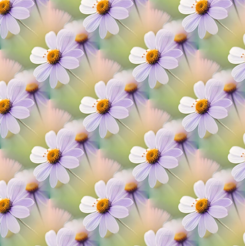 Ten Pastel Seamless Floral Patterns, Elegant and Sophisticated, to ...
