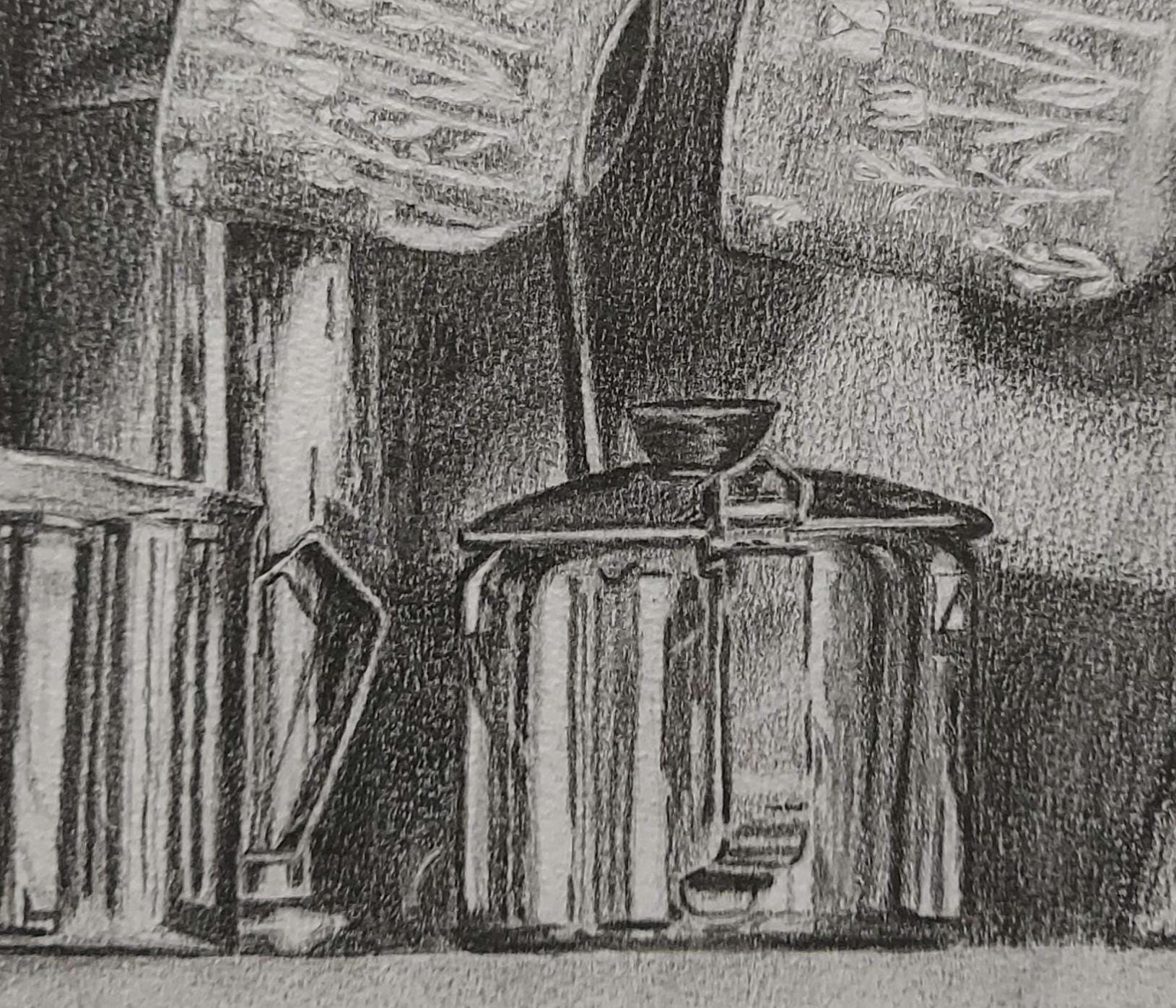 Graphite Still-life - Etsy