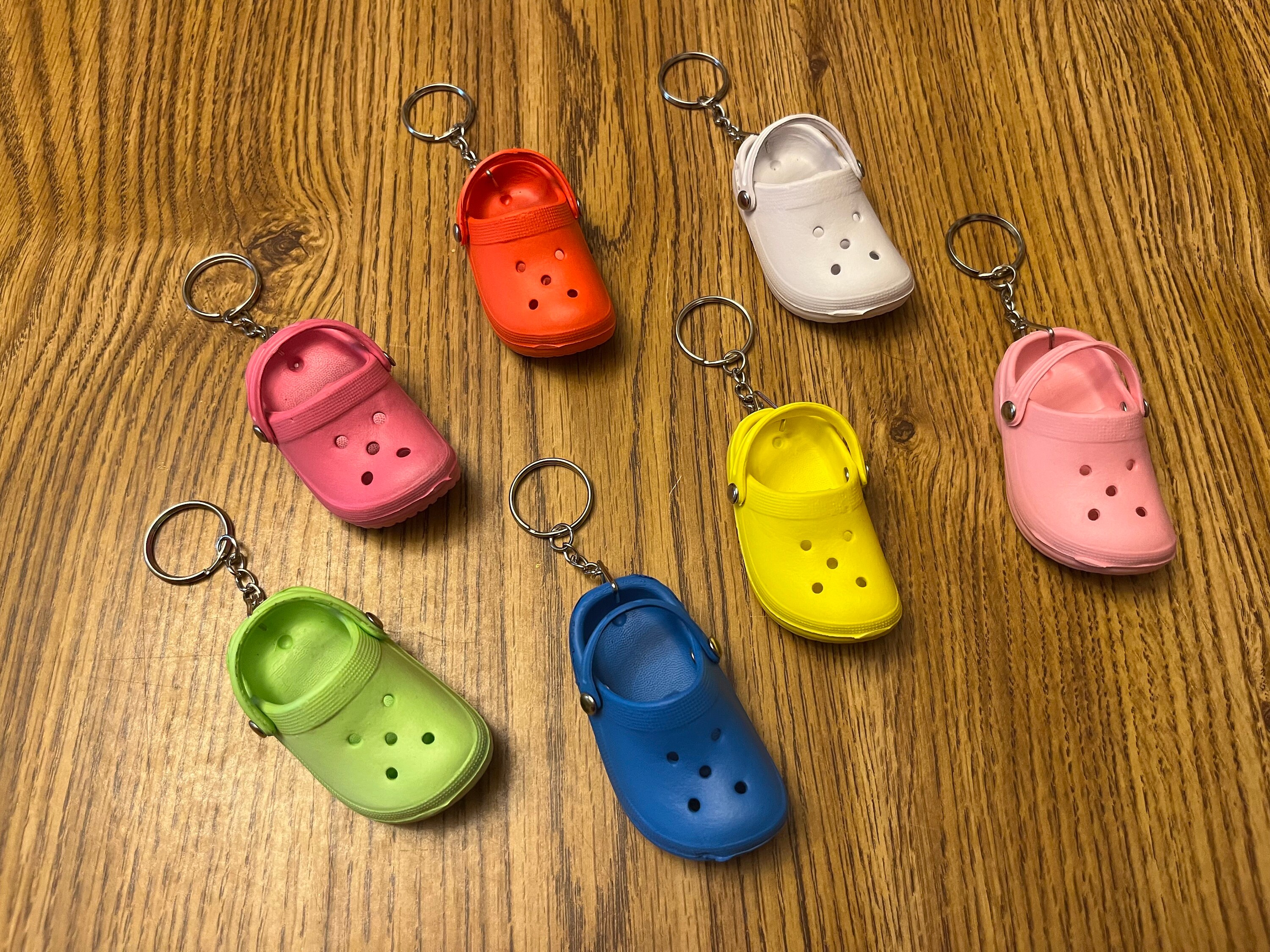 Crocs Shoe Keychains Croc Shoes Keychain Rubber Clog - Etsy