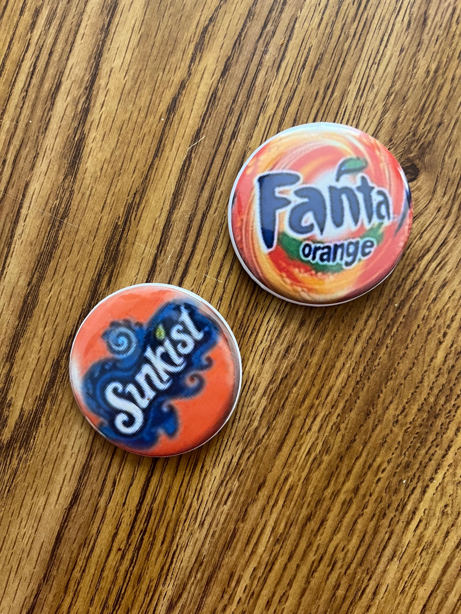 Custom Vintage Buttons Soda Pop Pin-back Button Pins - Etsy