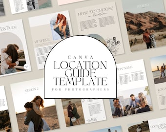 Canva Photography Location Guide, Session Location Guide, Photography ...