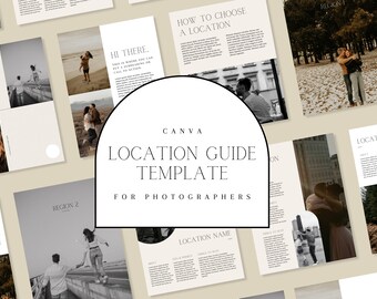 Canva Photography Location Guide, Session Location Guide, Photography ...